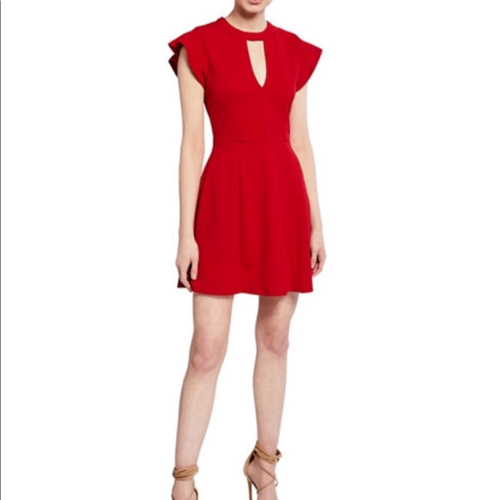 Red Mini Dress - Gem